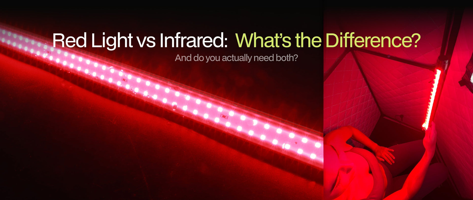 Red Light vs Infrared: What’s the Difference? – SAUNABOX