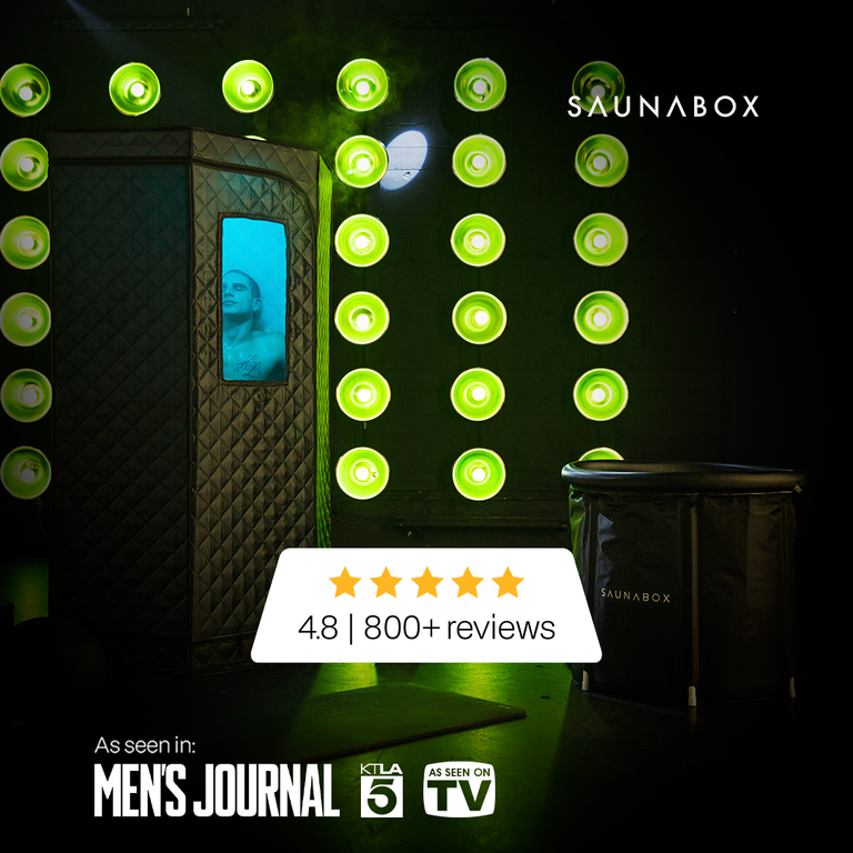 SAUNABOX™ The World's Most Accessible At-Home Sauna