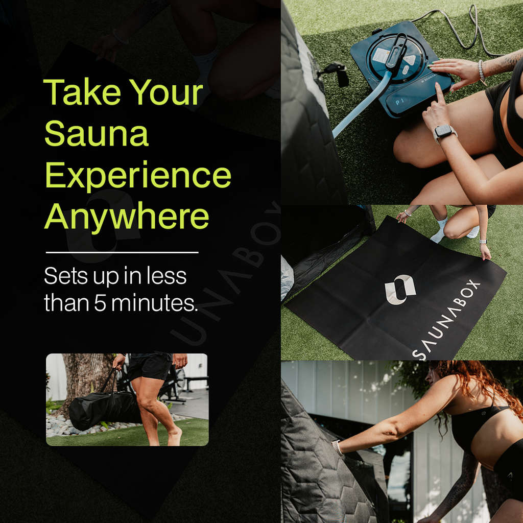SAUNABOX™ The World's Most Accessible At-Home Sauna
